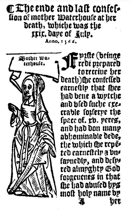 Elizabethan England’s First Witches – Legal History Miscellany