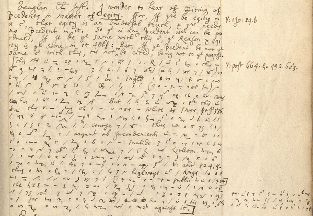 Between the Lines and Off the Record: A Sampling of Shorthand Notations ...